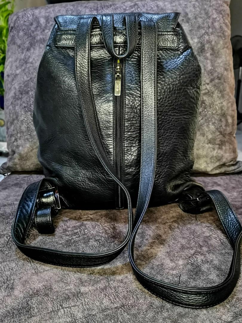 NOM Advanced Genuine Leather Backpack, Women's Fashion, Bags & Wallets ...