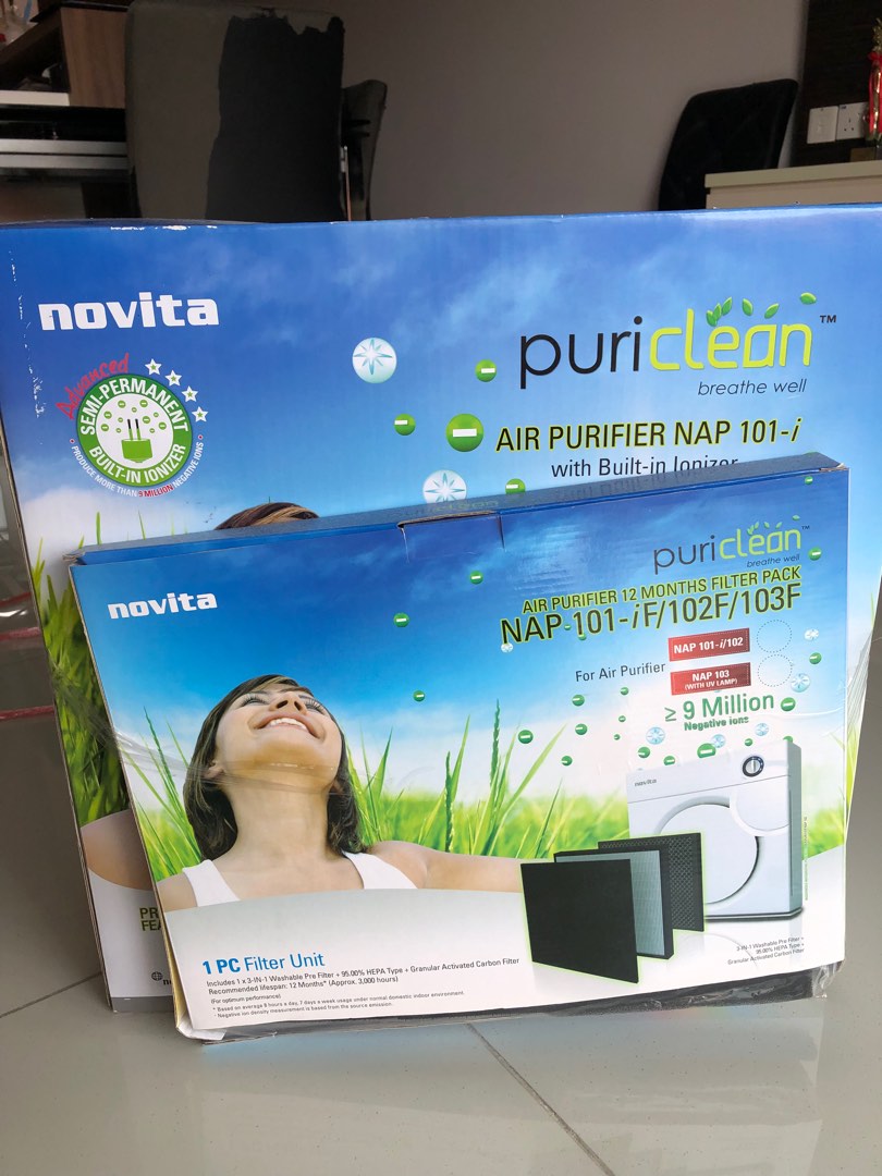 Novita Air Purifier NAP 101-i, TV & Home Appliances, Air Purifiers ...