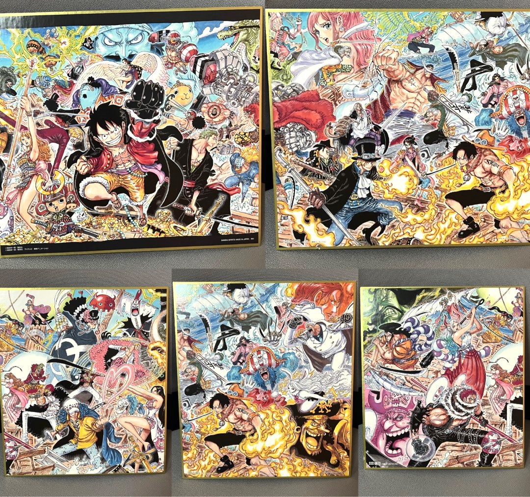 One piece kuji WT100 Luffy zoro boa Hancock ace sabo whitebeard Yamato ...