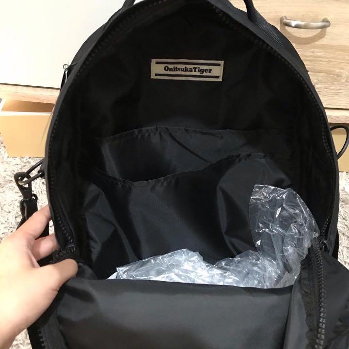 Onitsuka tiger large backpack, Men's Fashion, Bags, Backpacks on Carousell