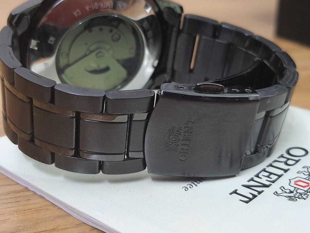 Orient PVD All Black Automatic Watch, Men's Fashion, Watches ...