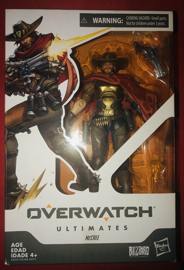 Overwatch Ultimates Mcree 6 inches MISB sealed Marvel Legends Scale ...