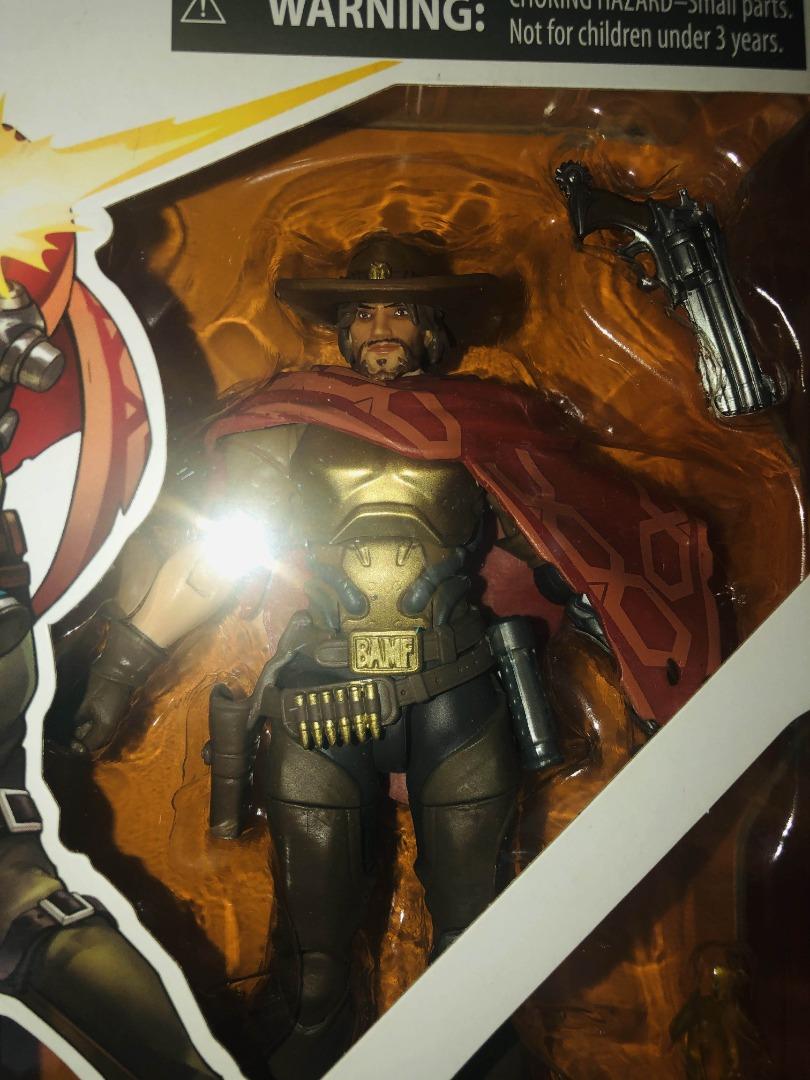 Overwatch Ultimates Mcree 6 inches MISB sealed Marvel Legends Scale ...
