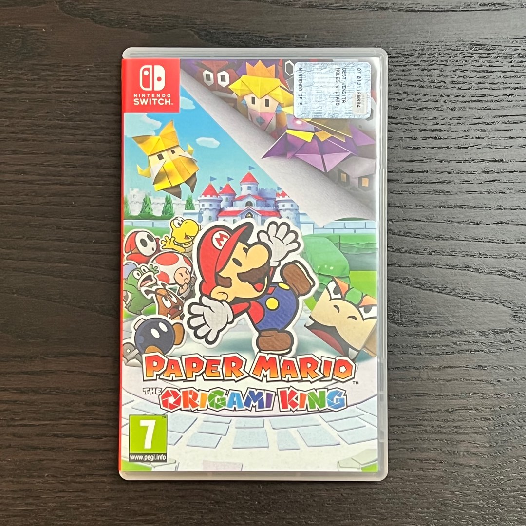 Paper Mario: Origami King (Nintendo Switch), Video Gaming, Video Games ...