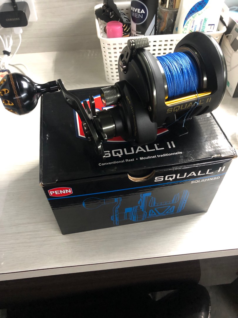 Penn Squall ii, Sports Equipment, Fishing on Carousell
