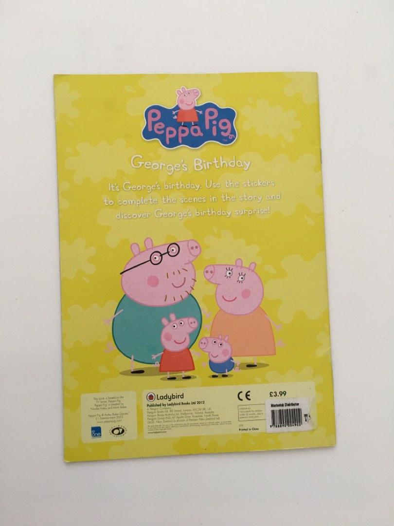 Peppa pig georges birthday BK-EL-120, Buku & Alat Tulis, Buku Anak-Anak ...