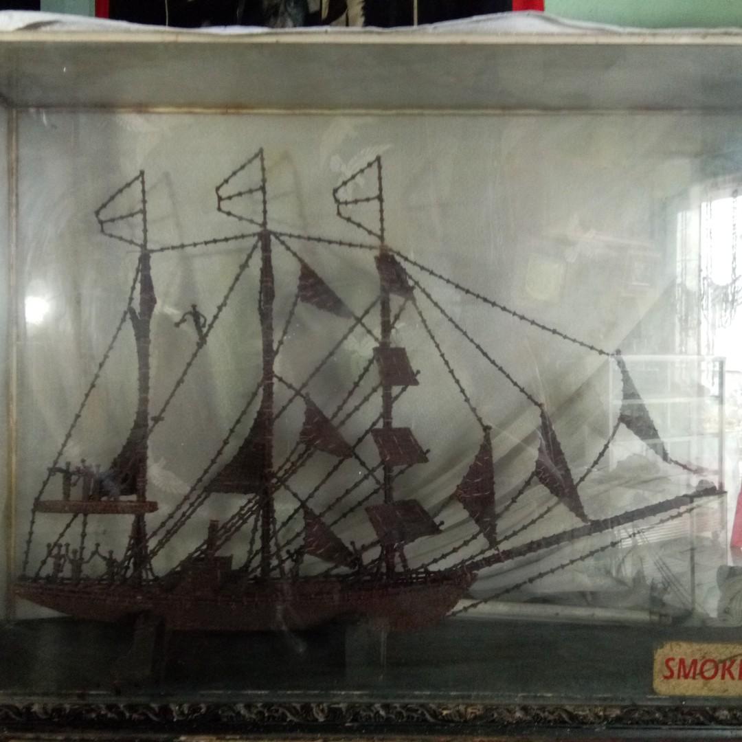 Perahu pinishi cengkeh tua, Antik, Pajangan di Carousell