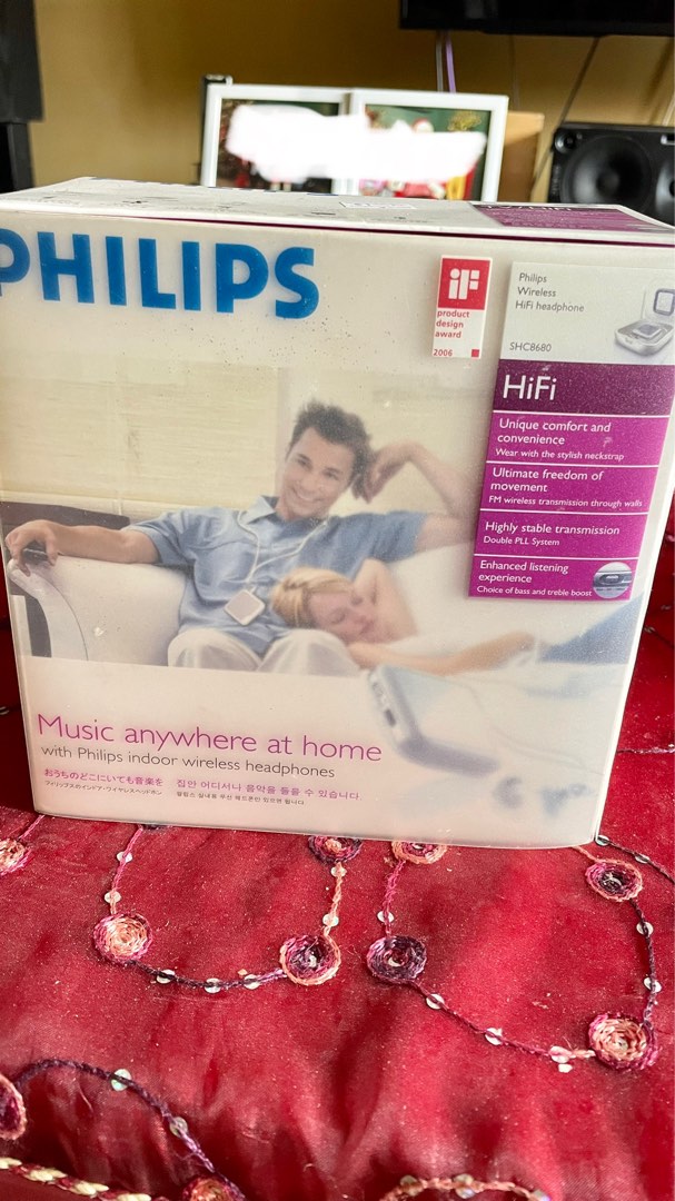 Philips Wireless HiFi headphone, Audio, Earphones on Carousell