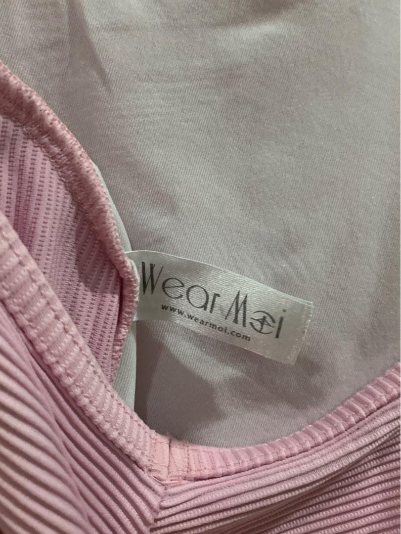 Pink Wear Moi Leotard, Women's Fashion, Activewear on Carousell
