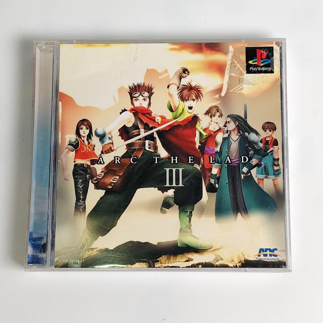 Playstation PS1 Arc The Lad III (jp ver), Video Gaming, Video Games ...