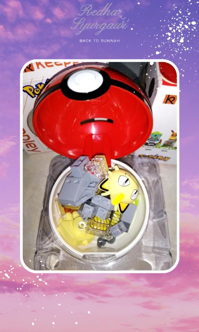 Pokemon Meowth Lego Figurine, Hobbies & Toys, Toys & Games on Carousell
