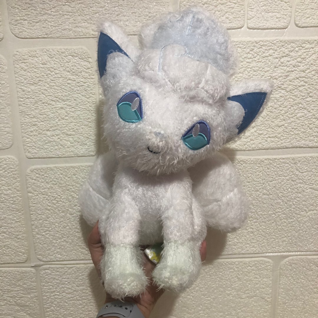 Pokemon Snowy Alolan Vulpix Rare Banpresto Stuff Toy Plush, Hobbies ...