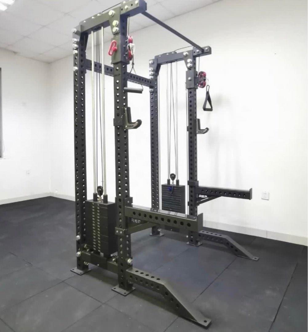 Power Rack w/ Multi Trainer (Cables), Sports Equipment, Exercise ...