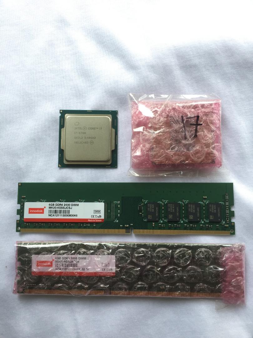 Processor, Memory and Hardisk for sale/Swap, Computers & Tech, Parts ...