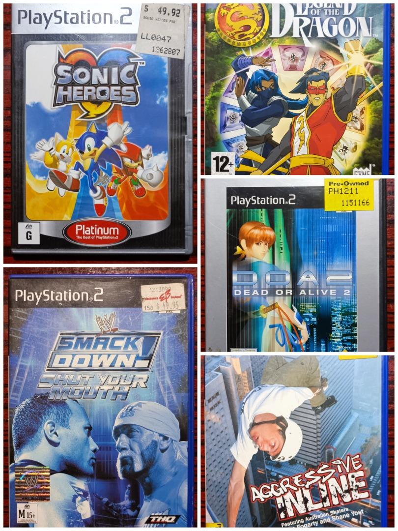 PS2 Original Games PAL, Video Gaming, Video Games, PlayStation on Carousell