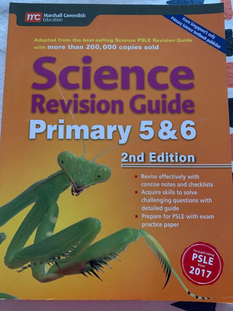 PSLE Science science revision guide P5 and P6, Hobbies & Toys, Books ...