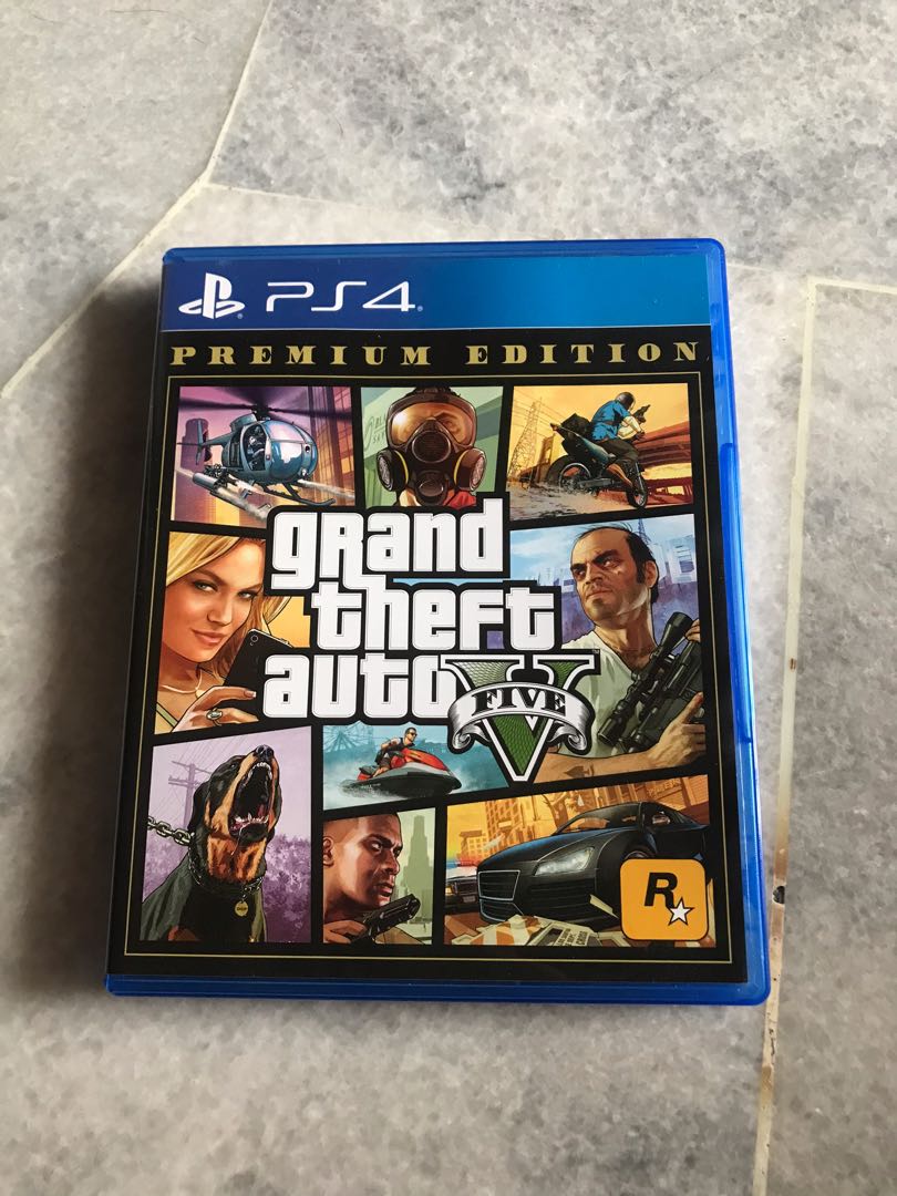 (R3 Chi/Eng) GTA V Grand Theft Auto V / GTA 5 - Used PS4 Game, Video Gaming, Video Games ...