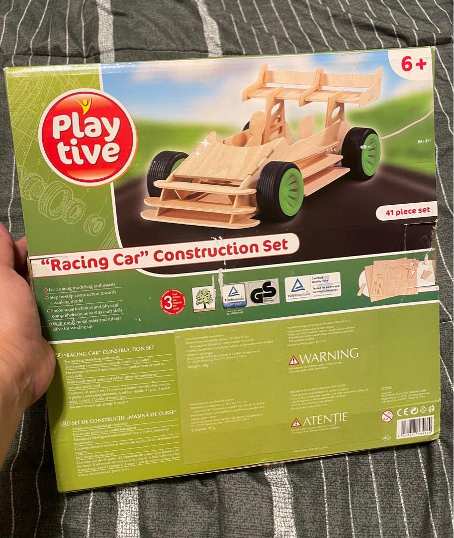 Racing Car Toy Construction Set, Hobbies & Toys, Toys & Games on Carousell