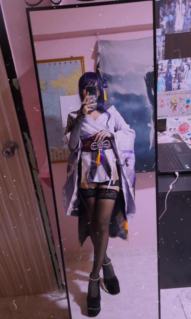 Raiden Shogun Ei Cosplay Genshin Impact, Hobbies & Toys, Memorabilia ...