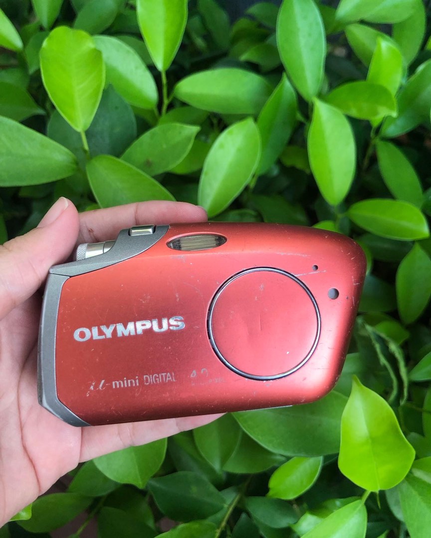 Rare Olympus Mju mini, Photography, Cameras on Carousell