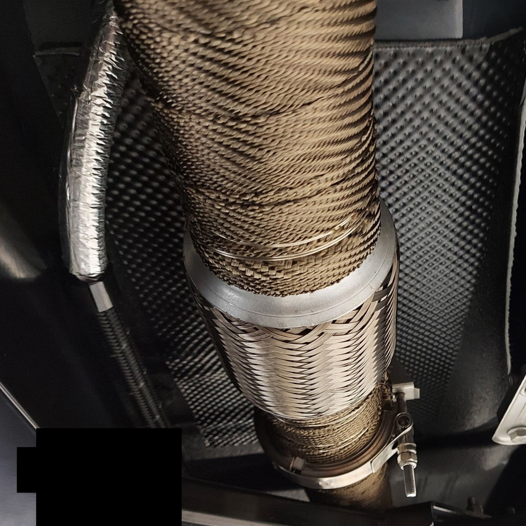 Real fibreglass engine / exhaust heat shield block from DEi (USA) , Car ...