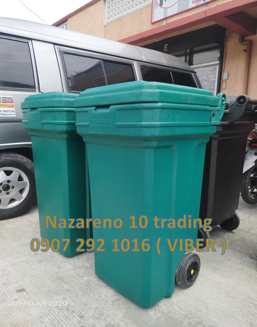 Roller king trash bin 150L supplier 682, Furniture & Home Living ...