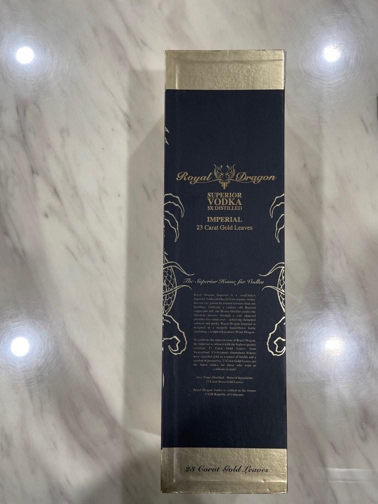 Royal Dragon Superior Vodka 1000 ml, Food & Drinks, Alcoholic Beverages ...