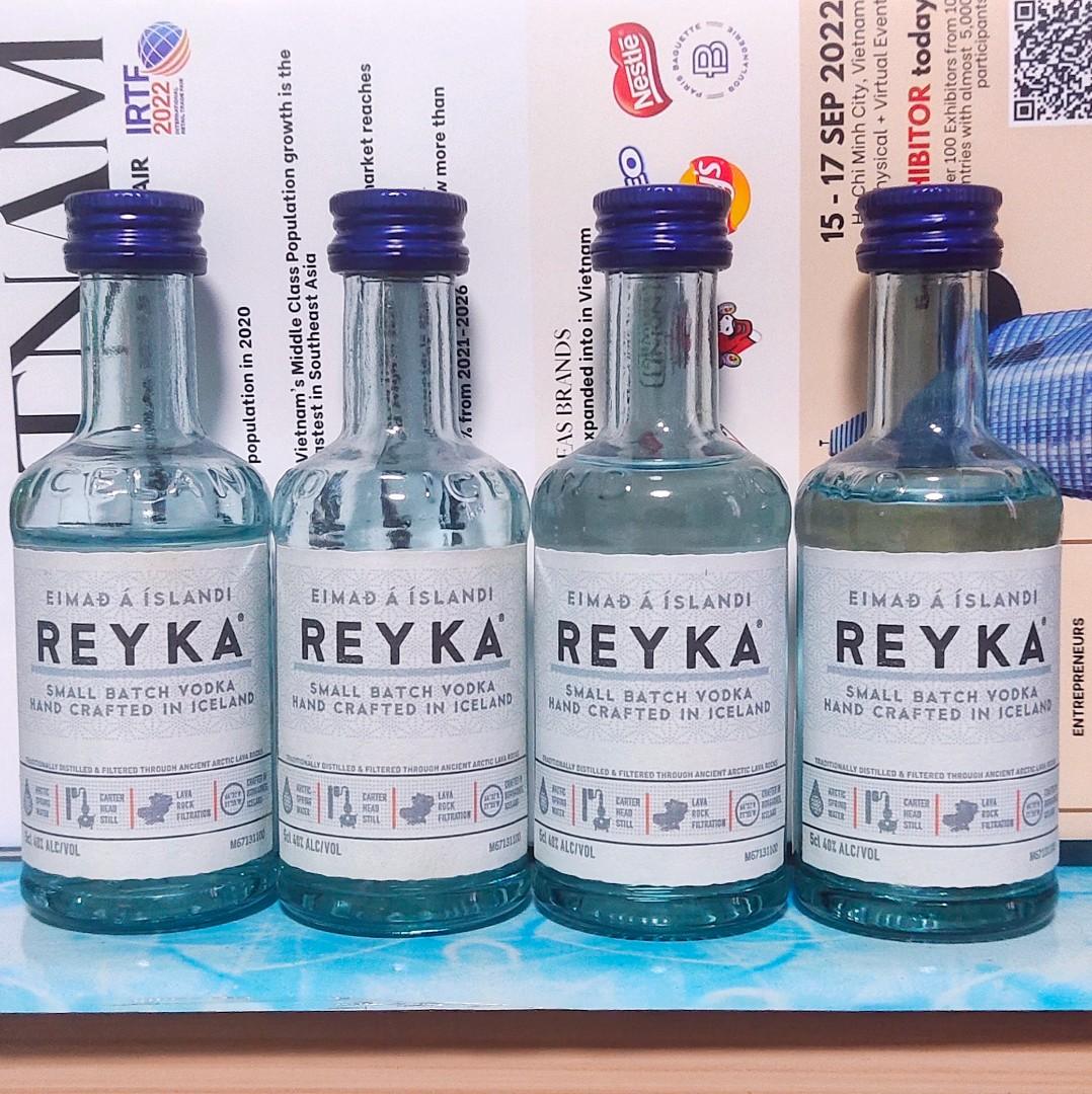 [SALE] Reyka Vodka Miniature Version 50ml, Food & Drinks, Alcoholic ...