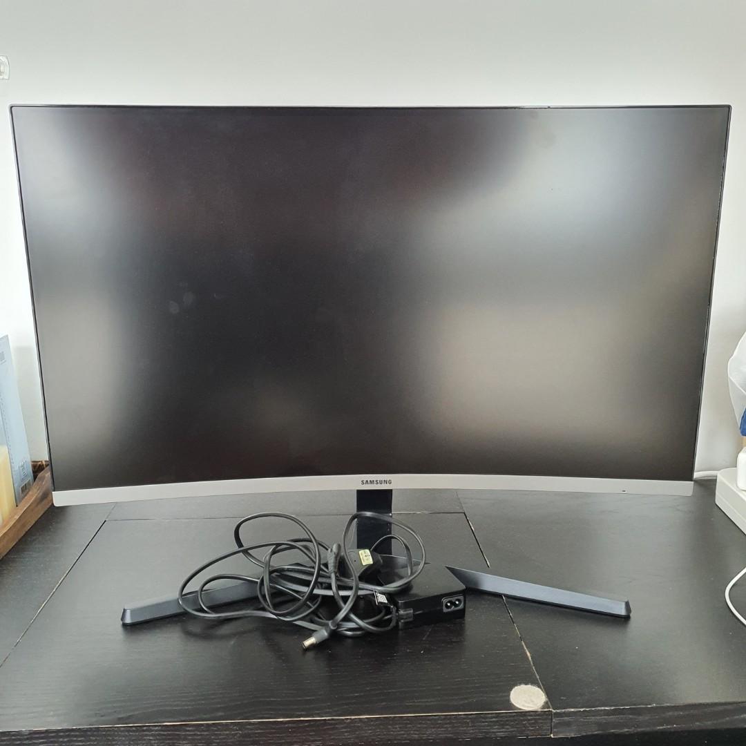 Samsung 27" Curved Bezel-less monitor, Computers & Tech, Parts ...