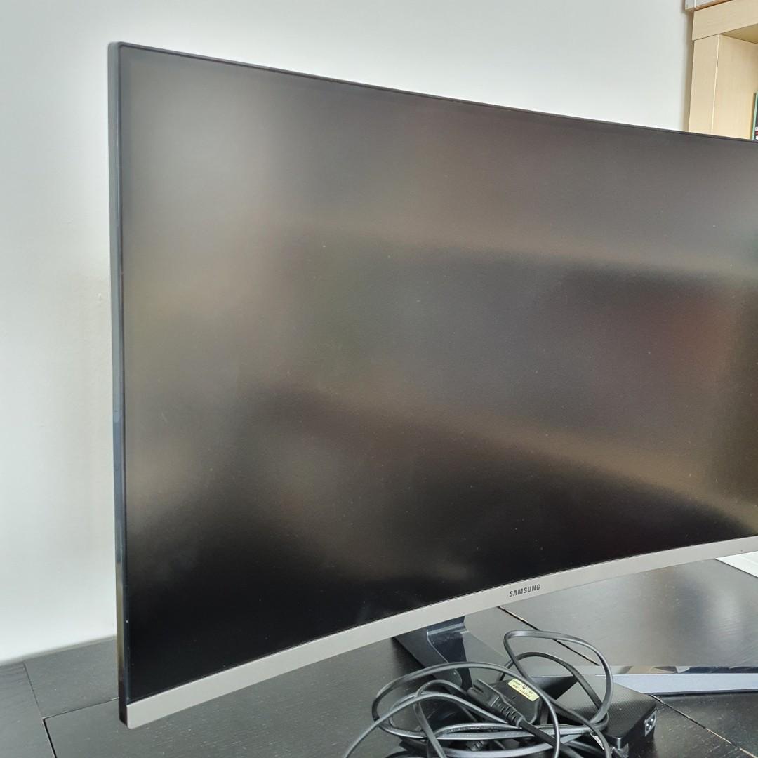 Samsung 27" Curved Bezel-less monitor, Computers & Tech, Parts ...