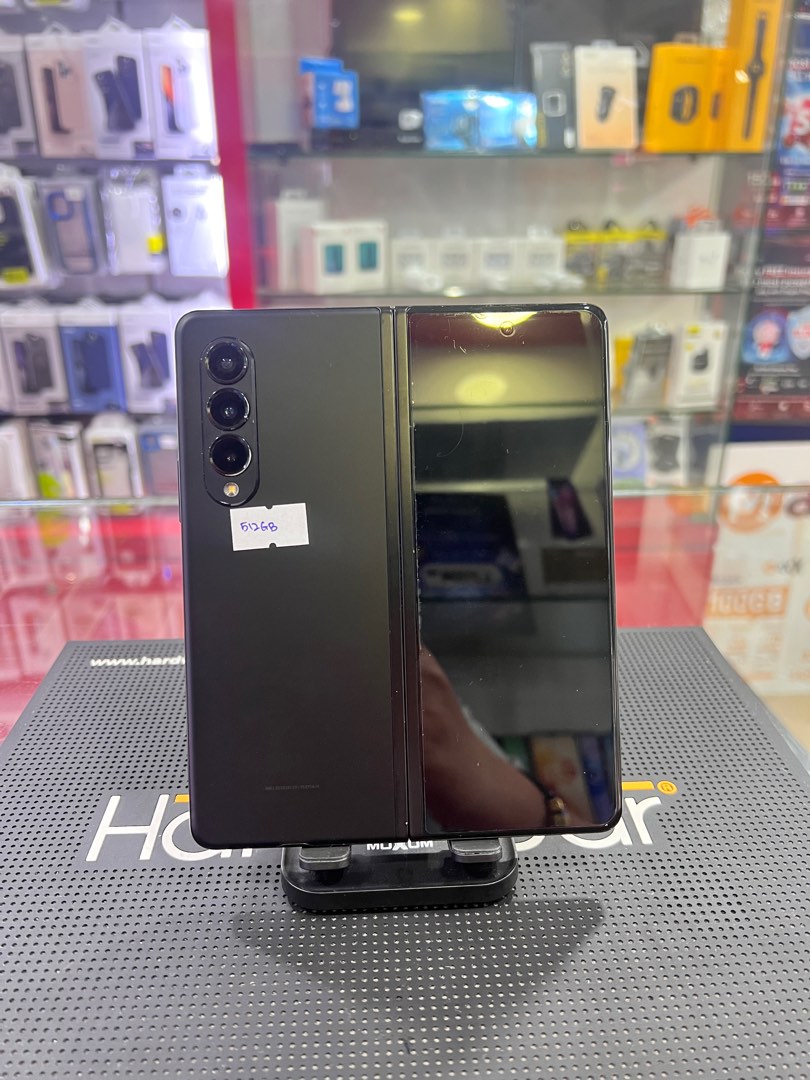 Samsung Z Fold 3 512GB Black ( USED ), Mobile Phones & Gadgets, Mobile ...