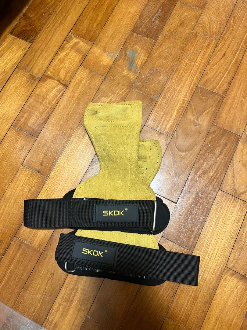 SKDK Deadlift Straps/Grips, Sports Equipment, Exercise & Fitness ...