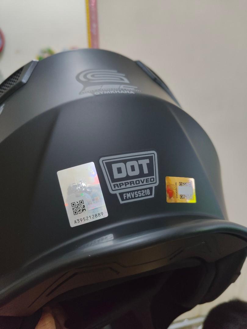 Sec gymkhana helmet dual sport core, Motorbikes, Motorbike Parts ...