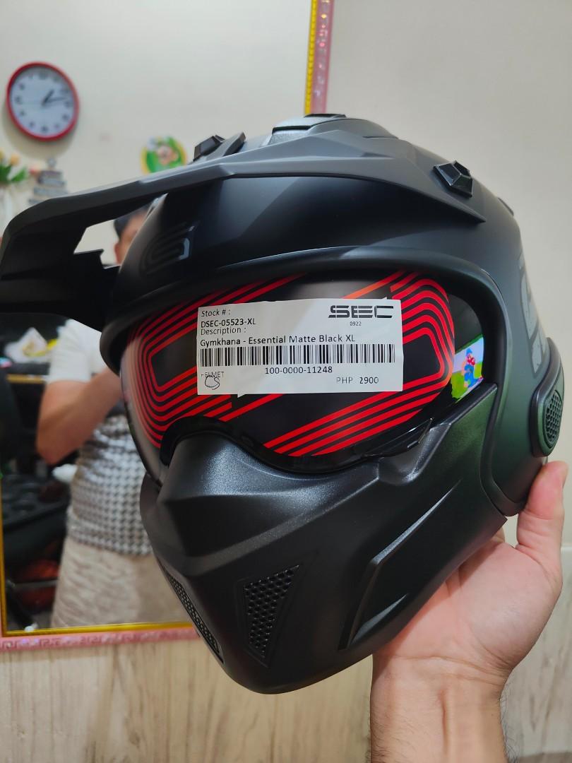 Sec gymkhana helmet dual sport core, Motorbikes, Motorbike Parts ...