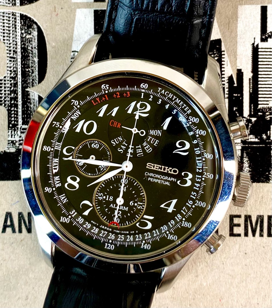 Seiko Chronograph Men Watch, Men's Fashion, Watches & Accessories ...