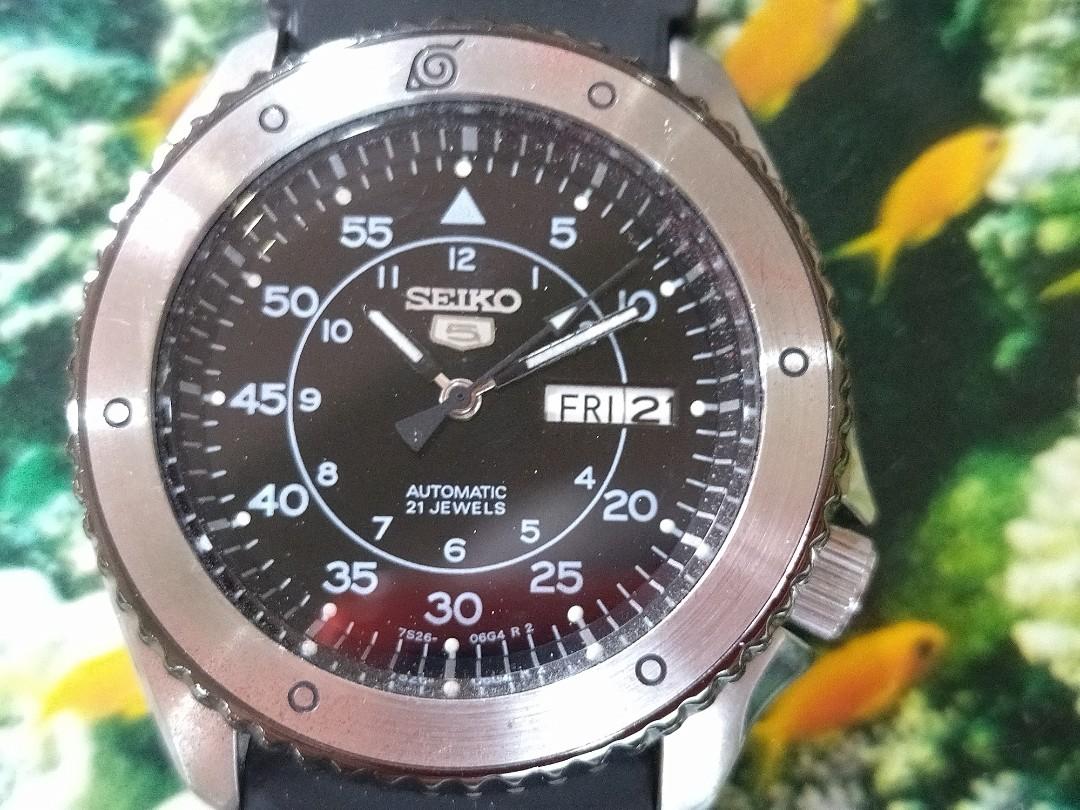 Seiko Pilot Military Aviation Automatic watch black dial, Luxury ...