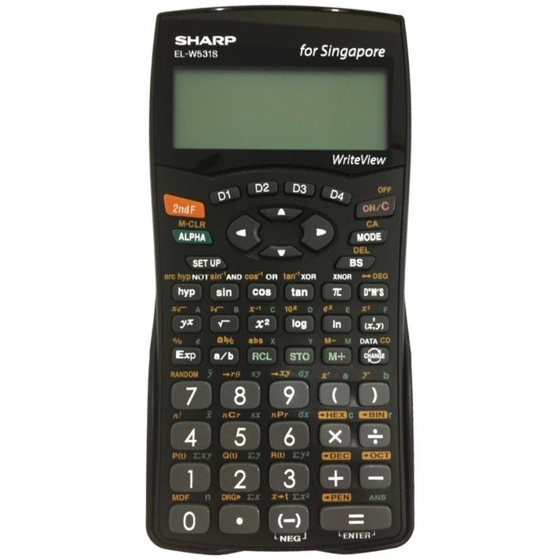 Sharp EL-W531S Scientific Calculator, Hobbies & Toys, Stationery ...