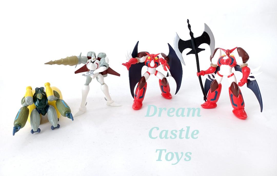 Shin getter robo figures, Hobbies & Toys, Toys & Games on Carousell