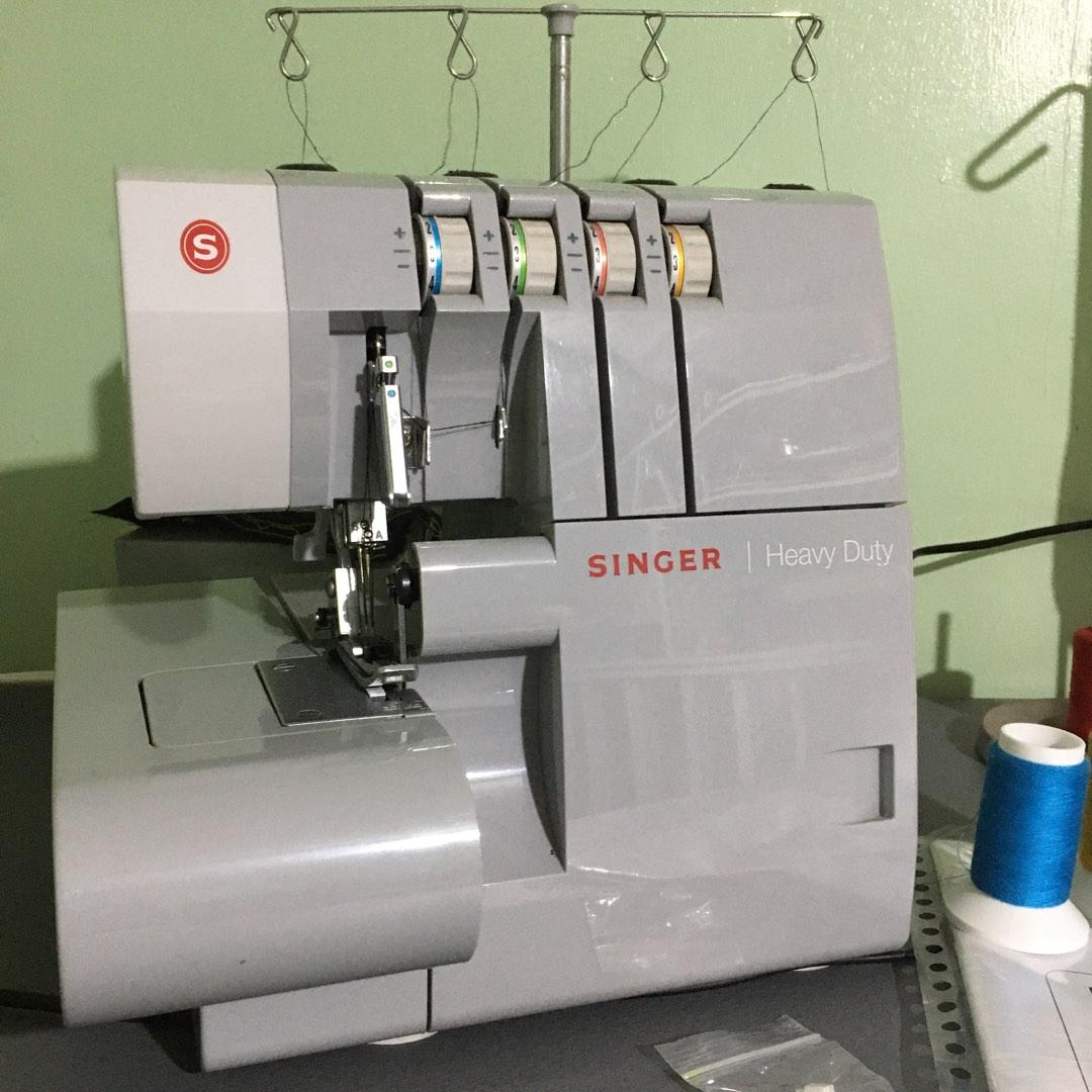 Singer Overlock Sewing machine 14HD854 Edging Portable Heavyduty with ...