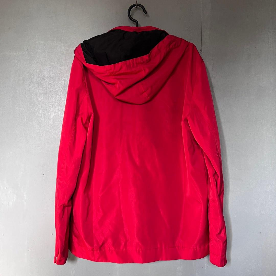 SM YOUTH Red Windbreaker, Men's Fashion, Tops & Sets, Hoodies on Carousell