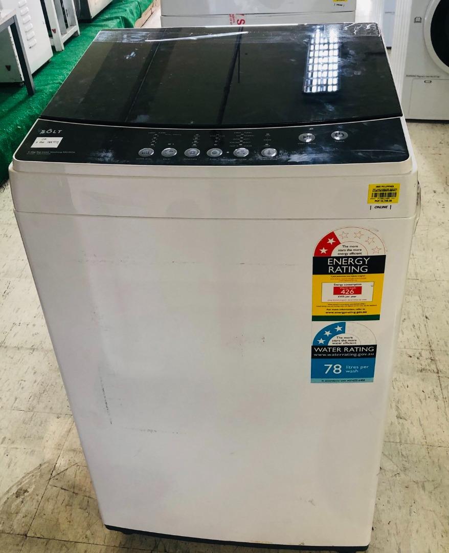 Solt Top Load Washing Machine 5.5KG with Scratch, TV & Home Appliances ...