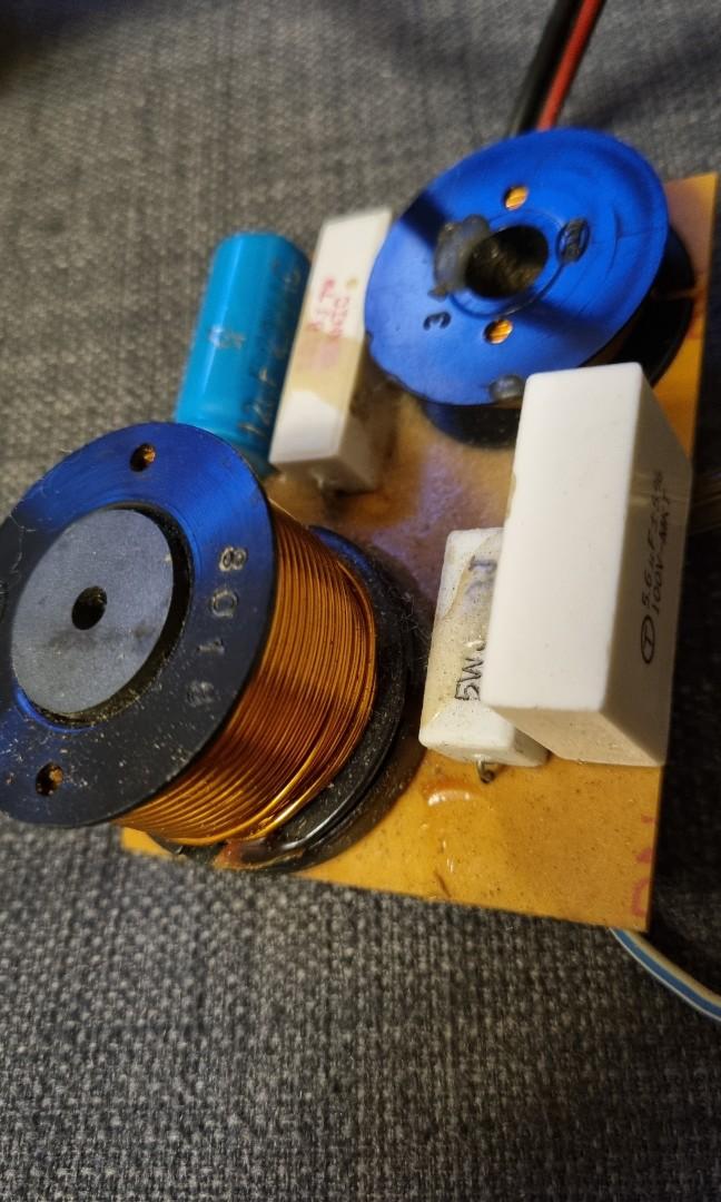 Sony bookshelf bass reflex speakers upgraded with high end Phillips ...