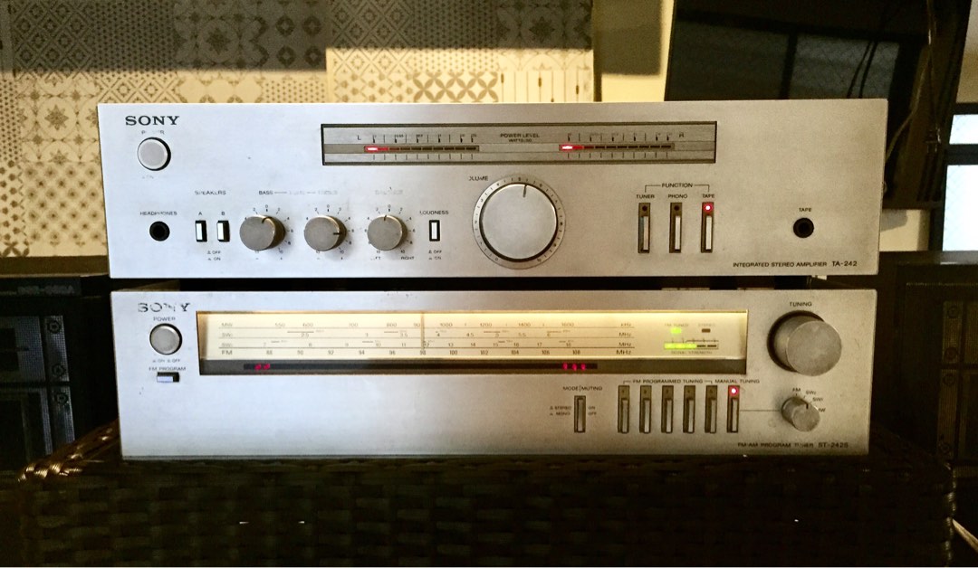 Sony Vintage Amplifier and Tuner, Audio, Soundbars, Speakers ...