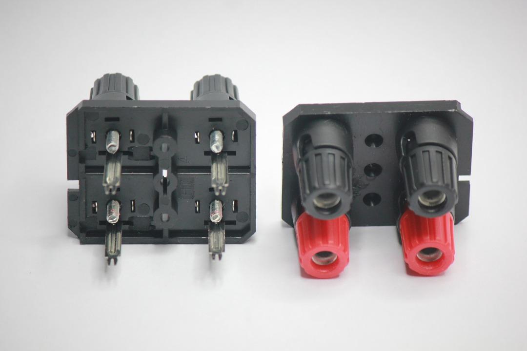 SPEAKER TERMINAL 4-PIN UNIVERSAL 3.7x4.8cm, BEST FOR REPLACEMENT OF ...