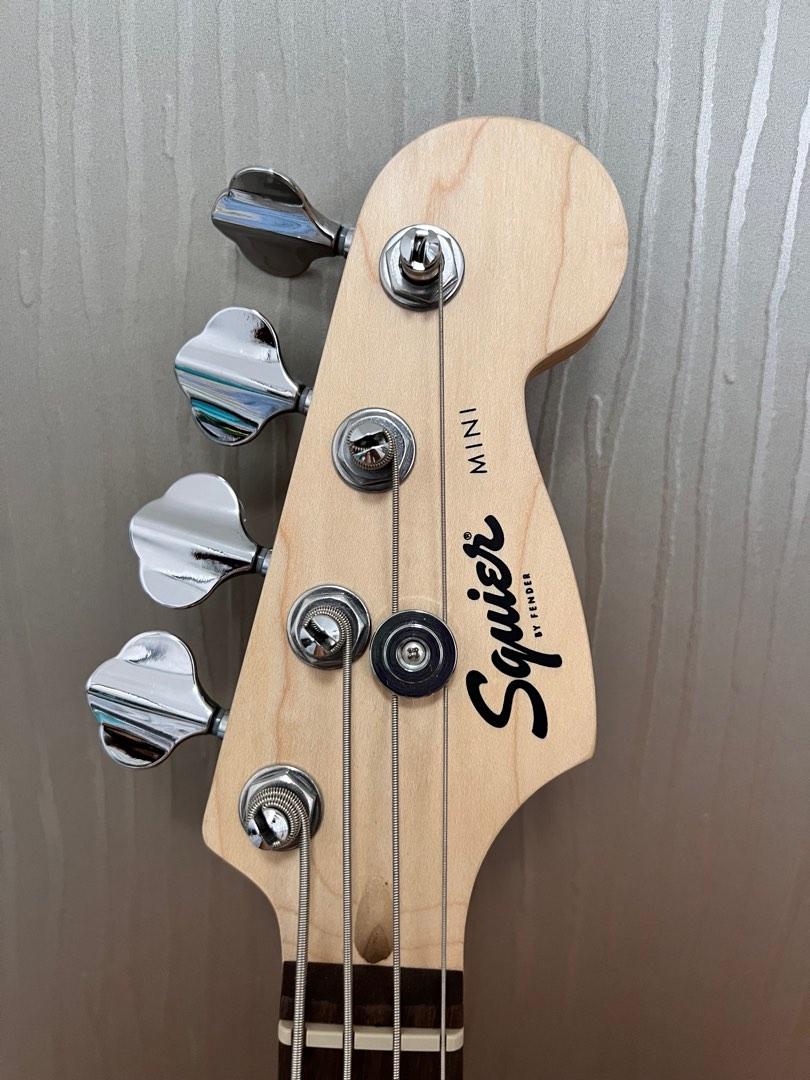Squier By Fender Mini Precision Bass Guitar Dakota Red Hobbies And Toys Music And Media Musical