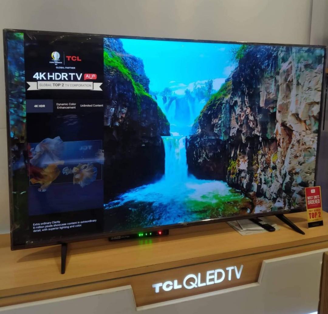 TCL QLED 4K TV NEW MODEL-2022, TV & Home Appliances, TV & Entertainment ...