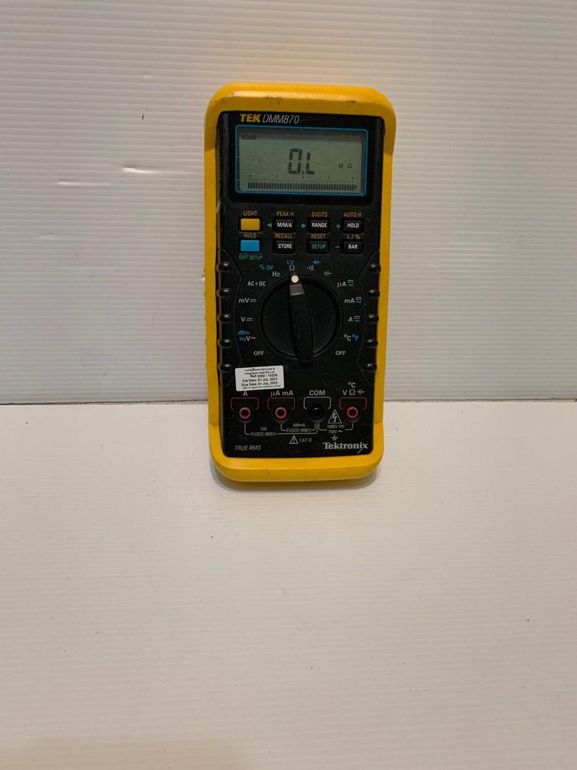 Tektronix DMM 870 true RMS multimeter., Furniture & Home Living, Home ...