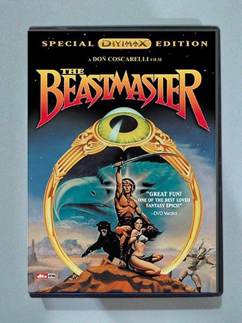 THE BEASTMASTER (1982) FANTASY MOVIE DVD, Hobbies & Toys, Music & Media, CDs & DVDs on Carousell