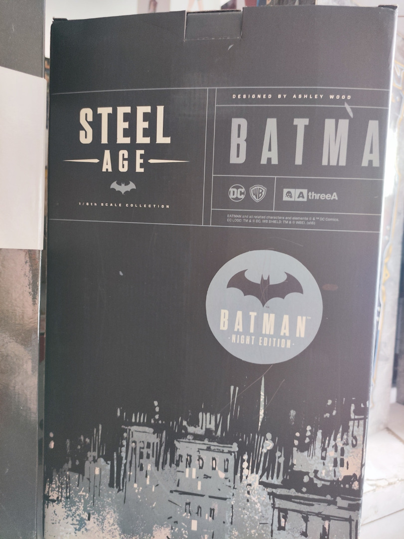 Three A 3A X DC Steel Age Batman Dark Version Figure (1:6 Scale ...