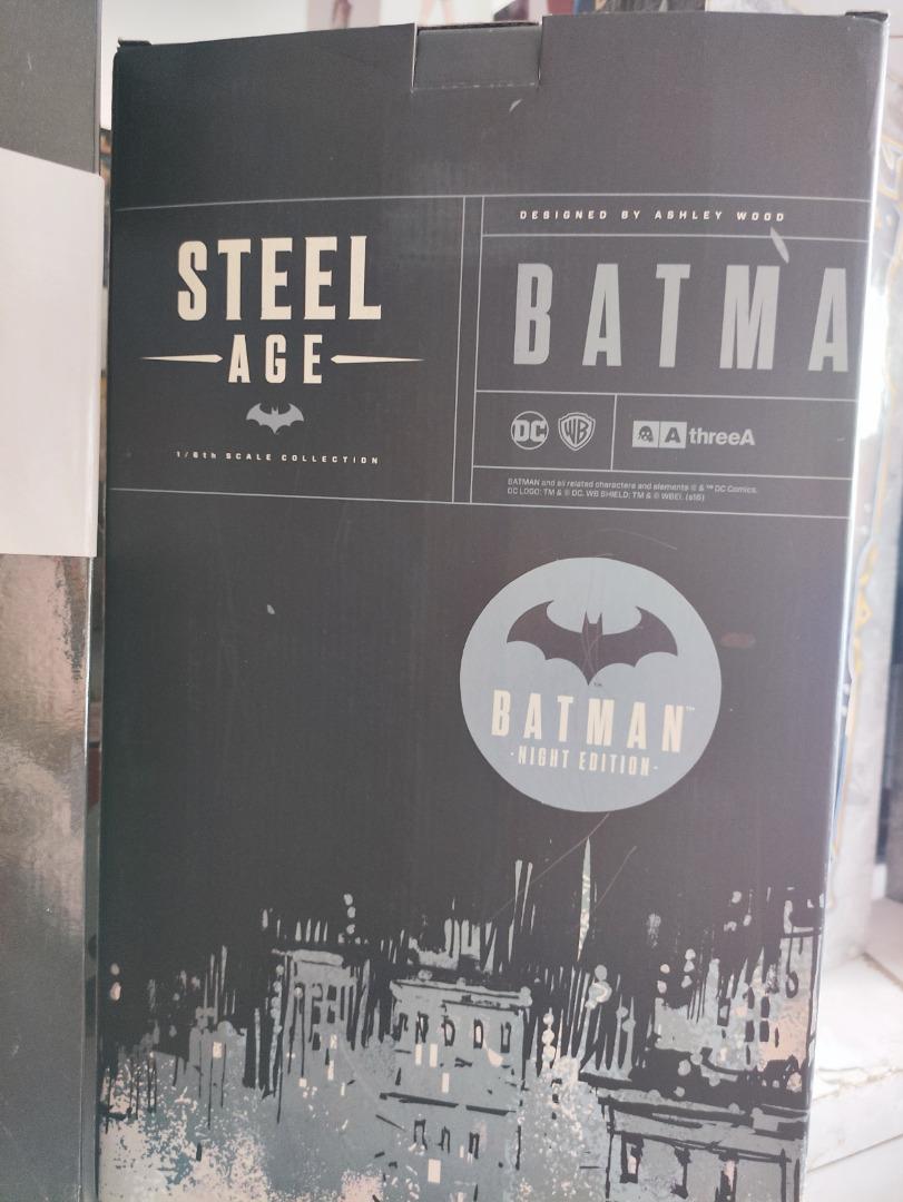 Three A 3A X DC Steel Age Batman Dark Version Figure (1:6 Scale ...